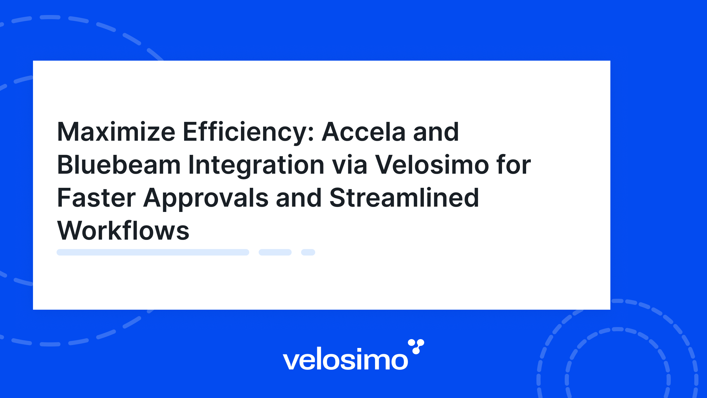 Maximizing Efficiency: Accela & Bluebeam Integration for Faster Approvals